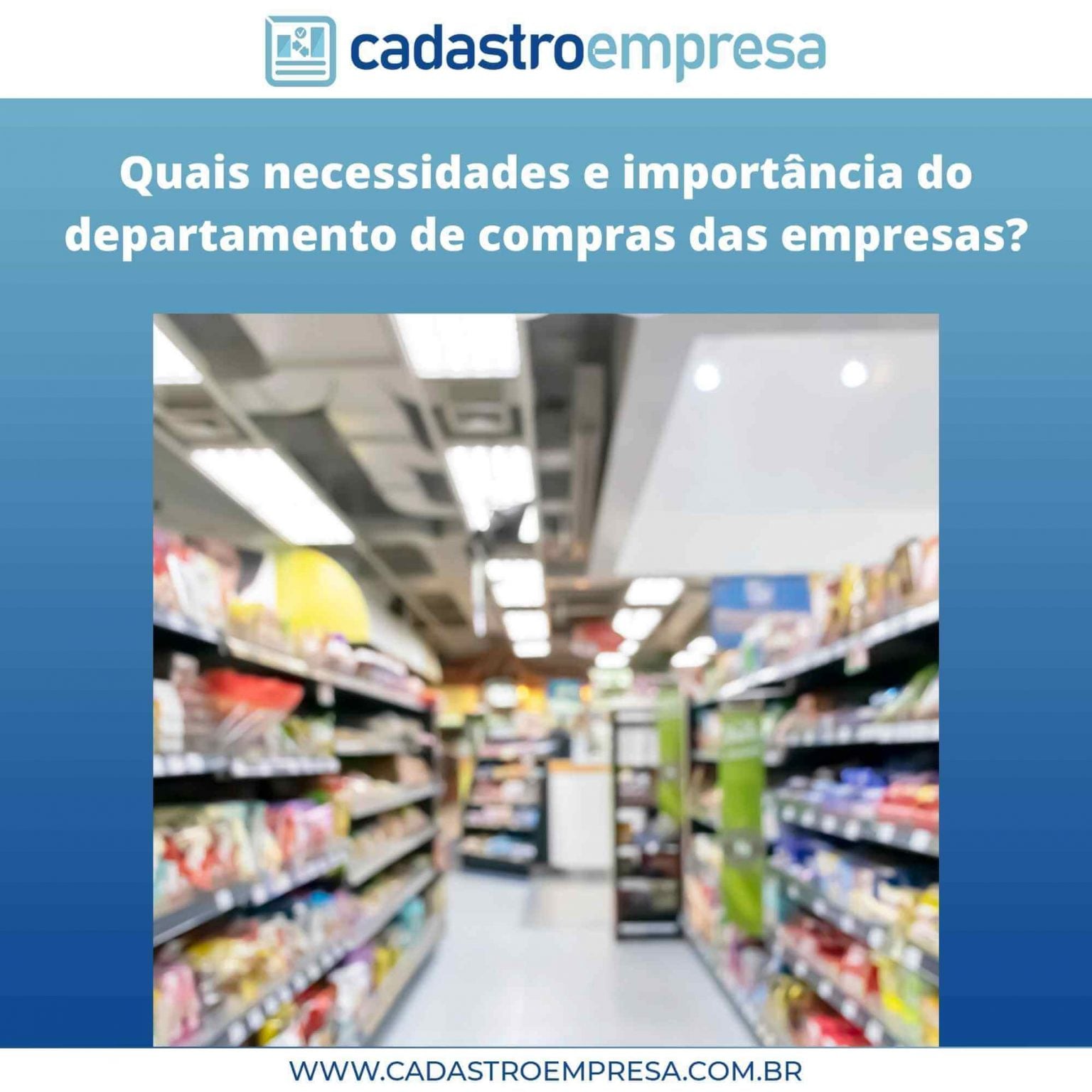 Qual é a importância do departamento de compras no meio corporativo? [9 ...