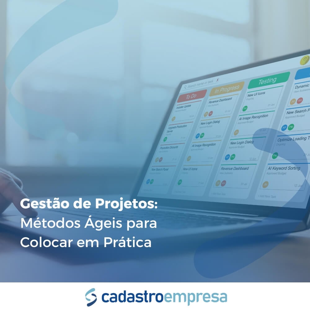 Gestão de Projetos: Métodos Ágeis para Colocar em Prática | Blog Cadastro Empresa